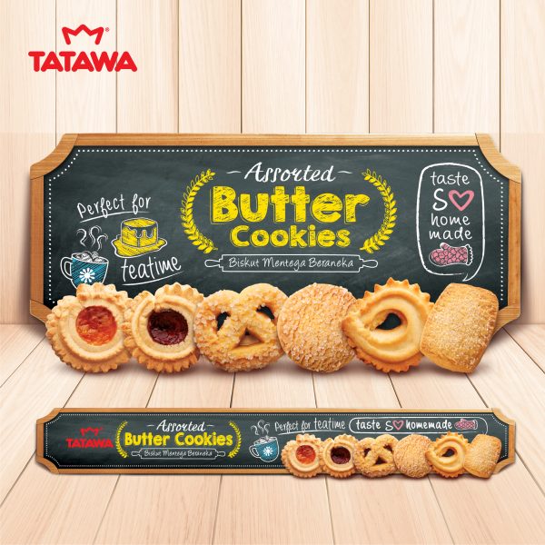 Tatawa Assorted Butter Cookies 128g - Tatawa
