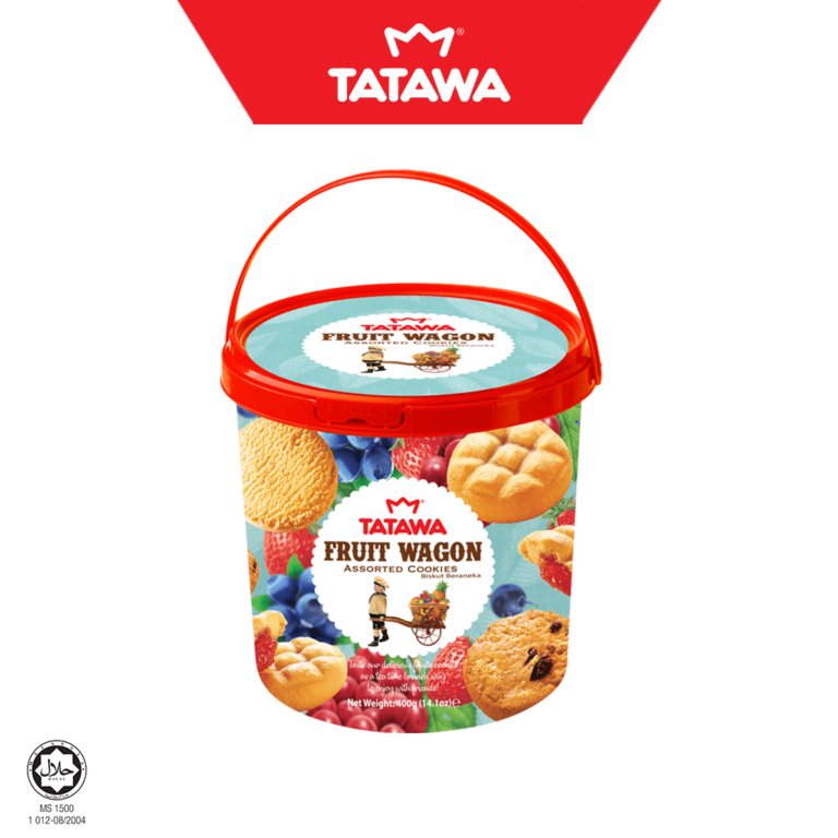 Tatawa Buckets: Tea Time/Fruit Wagon/Nutri More [400g / Buckets] - Tatawa