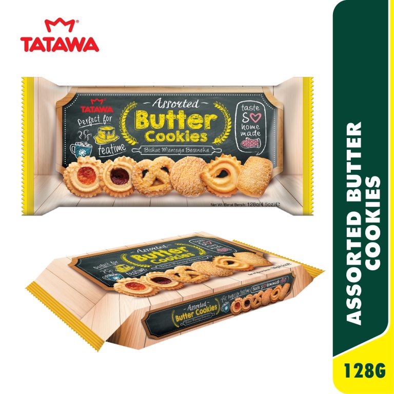 Tatawa Assorted Butter Cookies 128g - Tatawa