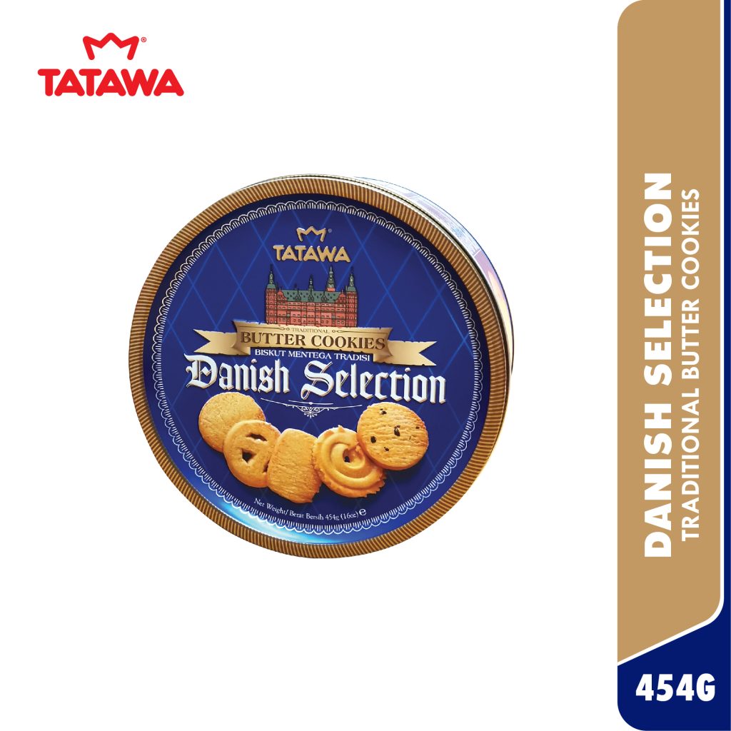 Tatawa Danish Selection Butter Cookies 454g - Tatawa