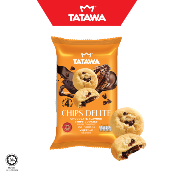 Tatawa Chips Delite: Chocolate Chips Cookies [120g ] - Tatawa