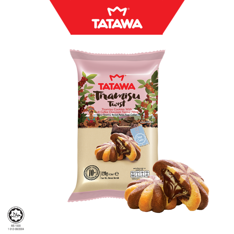 Tatawa Tiramisu Twist: Tiramisu Cookies with Soft Coffee Chocolate ...
