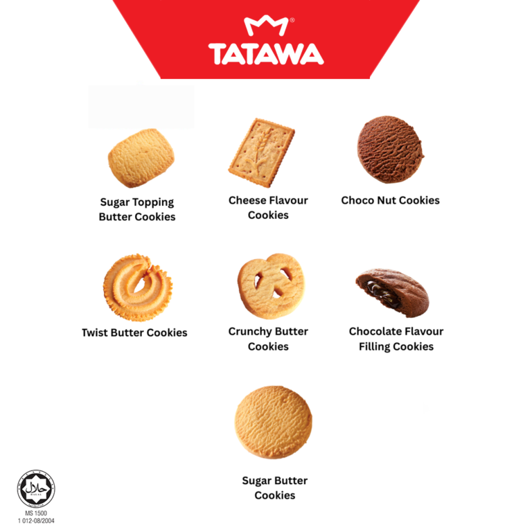 Tatawa Tea Pal Assortment Cookies [450g /bag] - NEW LOOK - Tatawa